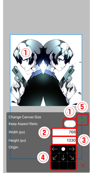 52 Enlarging The Canvas With Canvas Size How To Use IbisPaint