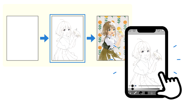 27. 履歴取り出し機能 - ibisPaintの使い方